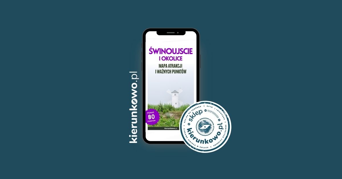 Świnoujście. Mapa atrakcji i ważnych miejsc - Marcin Krawczyk | kierun