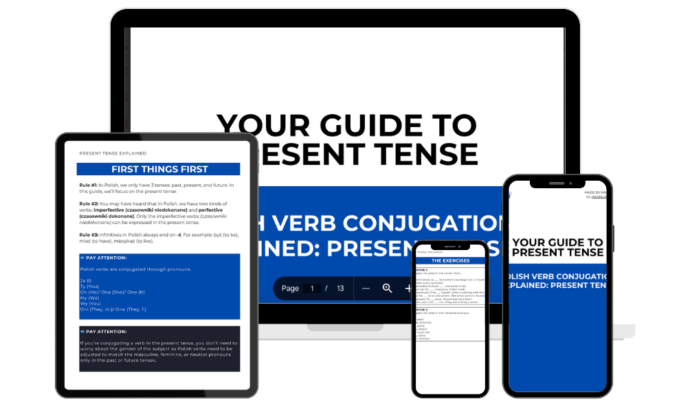 The Present Tense Explained Guide by Exploring Polski